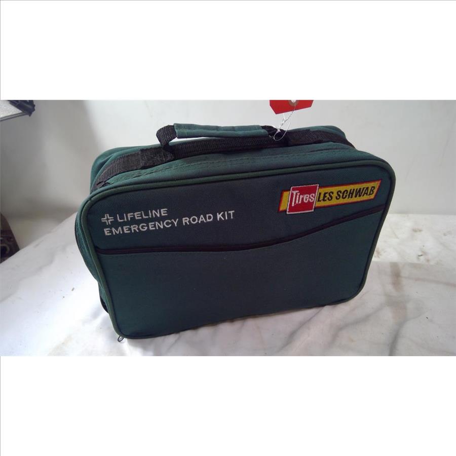 Tires Les Schwab Lifeline Emergency Road Kit | Property Room