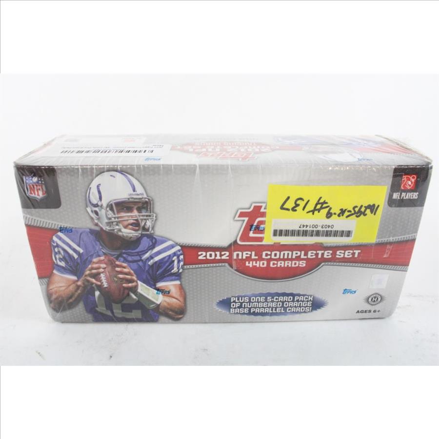 Topps 2012 NFL Complete Set- 440 Cards | Property Room