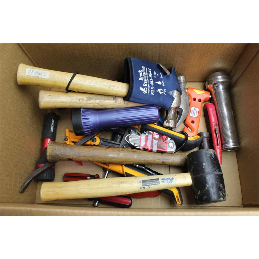 Toughbuilt Bolt Cutters, Blue Hawk Mallet, + More 10+ Pieces | Property ...