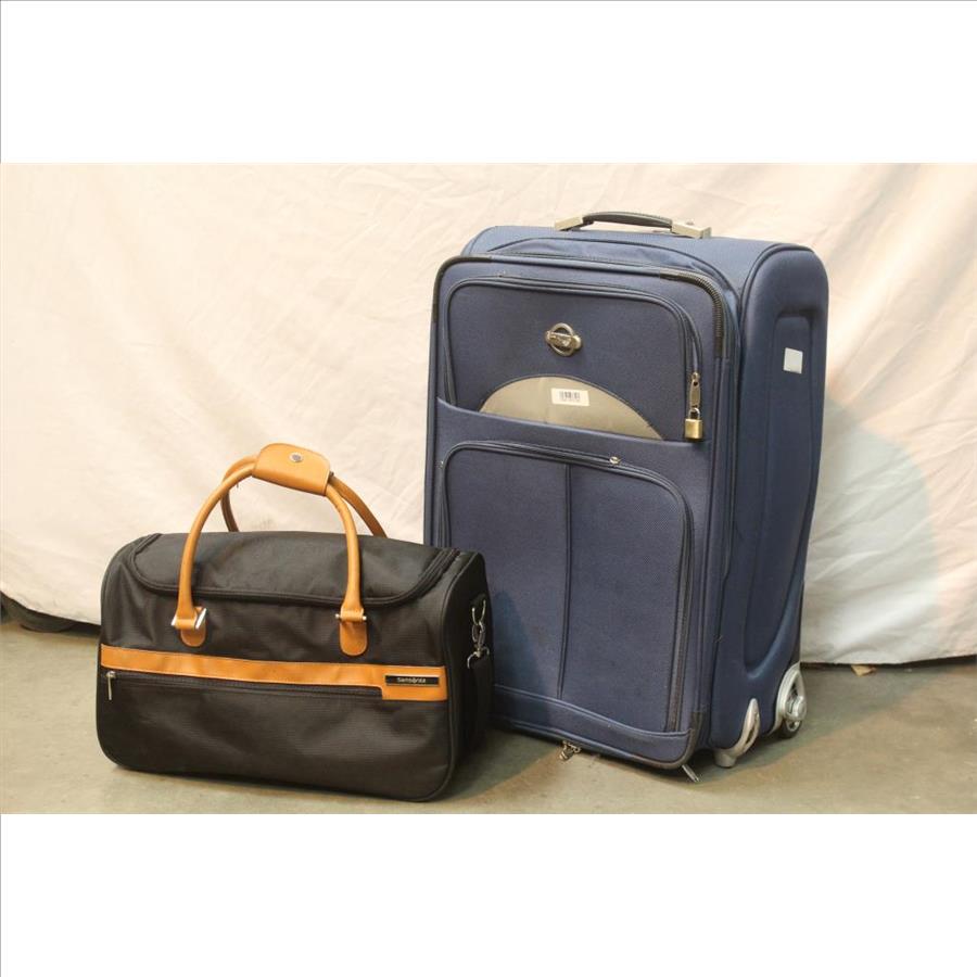 Transworld Soft Sided Rolling Suitcase. Samsonite Travel Bag, 2 Pieces ...