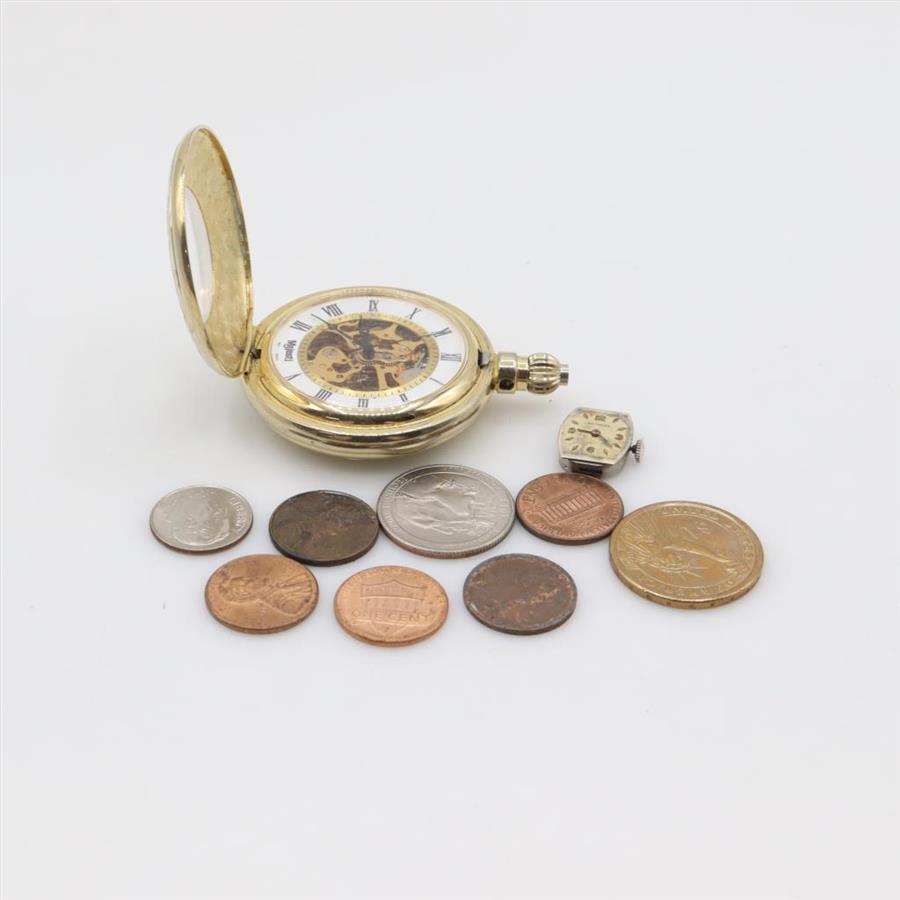 US Coins, And Watches, 9 Pieces | Property Room