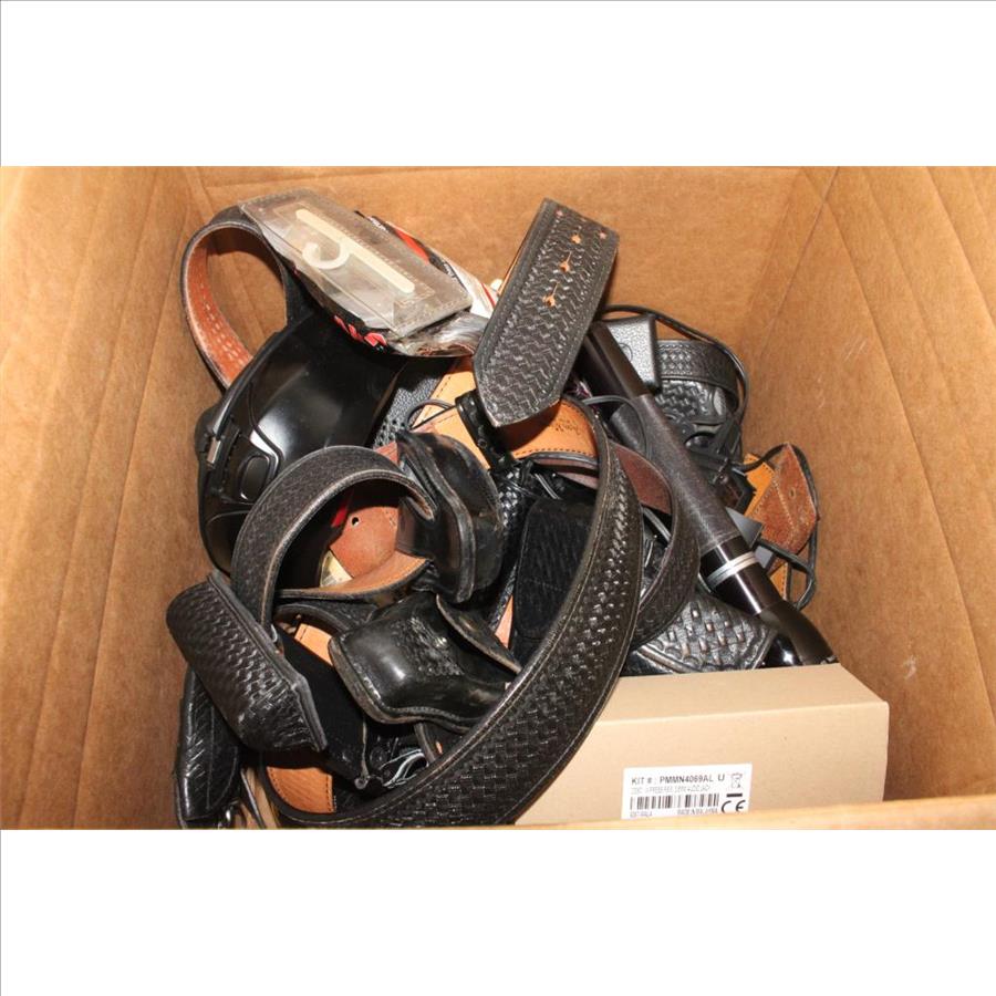 Utility Belts Bulk Lot, And More, 8+ Pieces | Property Room