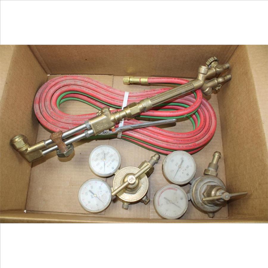 Victor Cutting Attachment, USG Double Pressure Gauges (2), And Goodyear ...