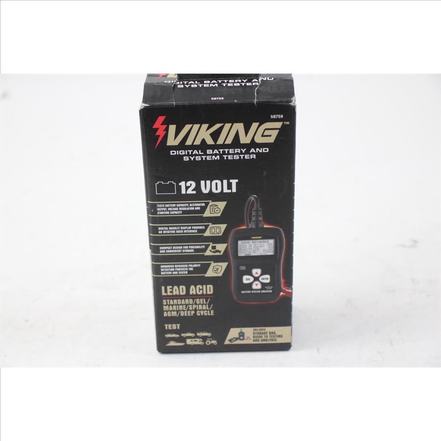 Viking Digital Battery And System Tester | Property Room