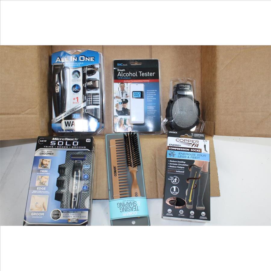 Wahl All-In-One Rechargeable Groomer 9685-200, Axe Two Sided Shower ...