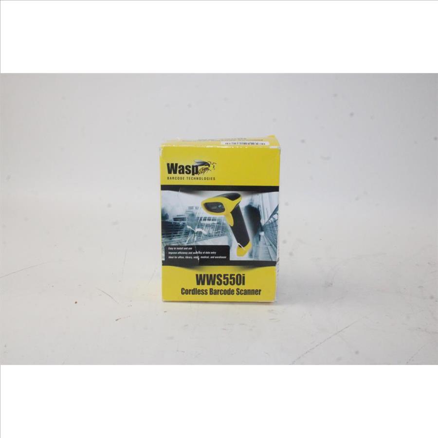 Wasp Wireless Barcode Scanner With Power Adaptor | Property Room