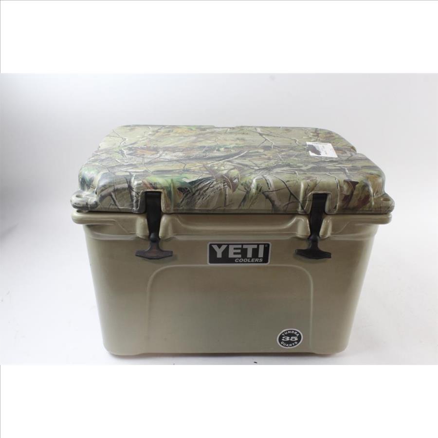 Yeti Heavy Duty Cooler, Camoflauge Pattern Lid | Property Room