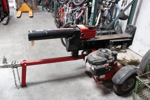 Troy-Bilt Log Splitter With Honda Gcv Engine | Property Room