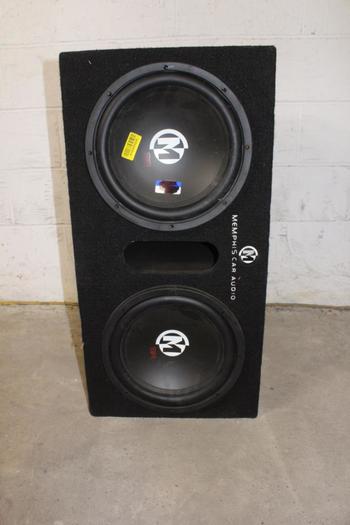 10" Memphis Subwoofers In Box | Property Room