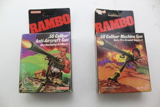 1985-1986 Coleco Rambo Guns; 2 Pieces | Property Room