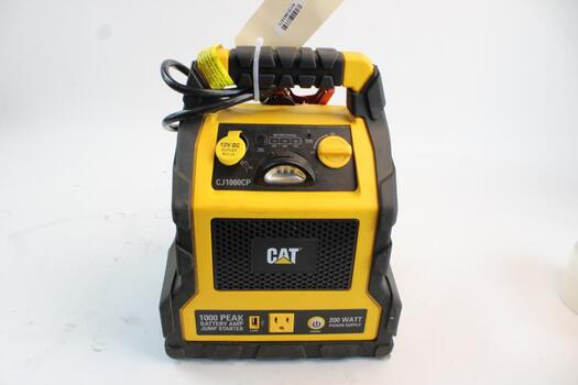 3 In 1 - CAT Professional Power Station With Jump Starter & Compressor ...