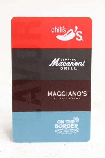 $50 Gift Card - Chili's Macaroni Grill On The Border Maggiano's ...