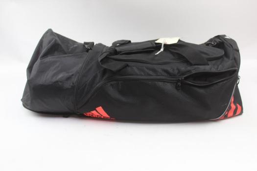 Adidas Duffle Bag, REI Camping Stools, REI Camp Bed 2.5 Inflating Sleep ...
