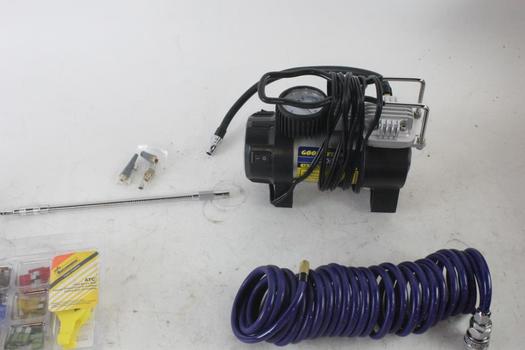 Air Compressor, Fuse Pack And More, 4 Pieces | Property Room