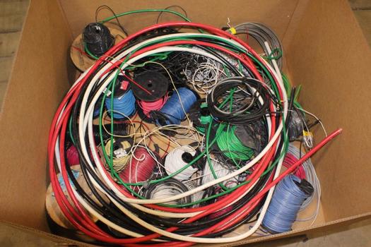 Assorted Electrical Wire, Sold For Scrap, 15+ Pieces | Property Room