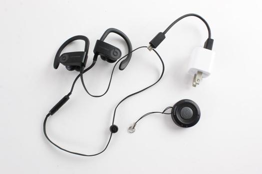 Beats PowerBeats Wireless Headphones With Charger And Insignia Remote ...