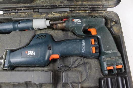 Black & Decker Versapak Kit,3 Pieces | Property Room