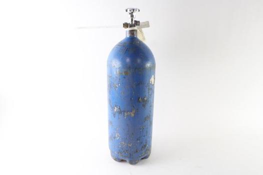 Blue Compressed Gas Tank | Property Room