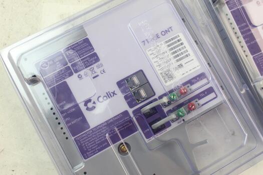 Calix 711GE ONT Optical Network Terminal Bulk Lot 4 Items | Property Room