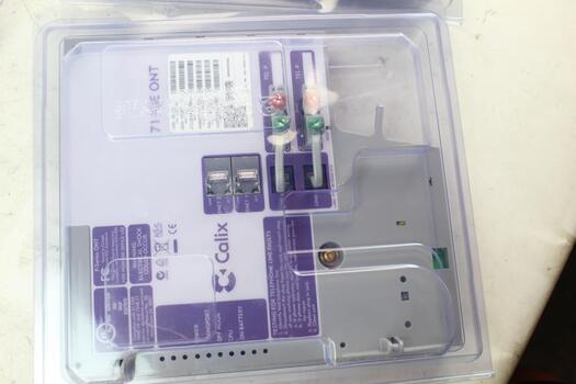 Calix 711GE ONT Optical Network Terminal Bulk Lot 4 Items | Property Room