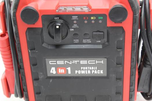 Cen-Tech 4-in-1 Portable Power Pack | Property Room