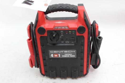 Cen-Tech 4-in-1 Portable Power Pack | Property Room