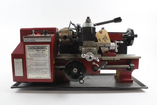 Central Machinery Mini Lathe | Property Room