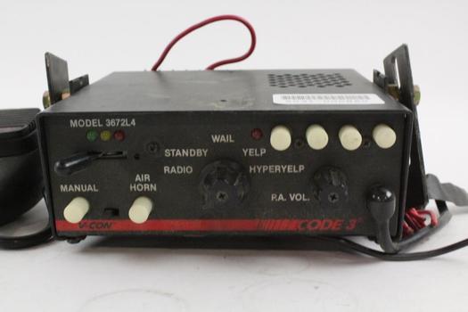 Code 3 V-con Siren | Property Room