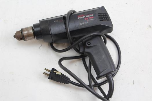 Craftsman 315.101410 Double Insulated Drill | Property Room