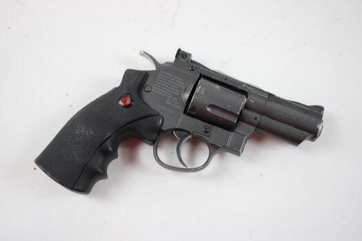 Crosman Powered Snub Nose Revolver, Black/Grey Bb Gun | Property Room