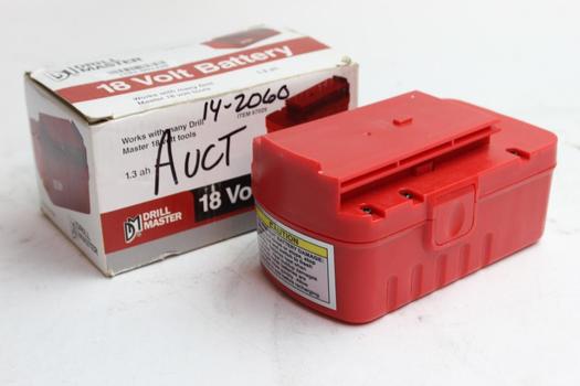 Drill Master 18v Battery
