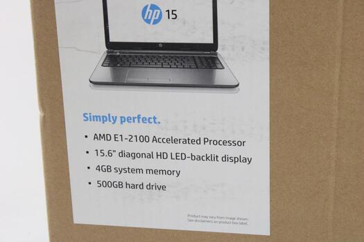 HP 15 Laptop, New In Box | Property Room