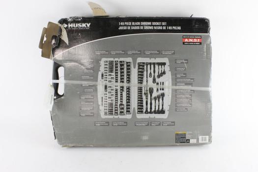 Husky 149-Piece Black Chrome Socket Set | Property Room