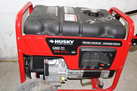 Husky 5000 Watt Gas Generator | Property Room