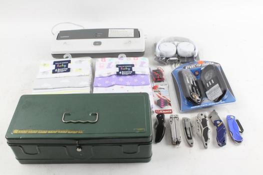 Intertek Vacuum Sealer And More, 12 Pieces | Property Room