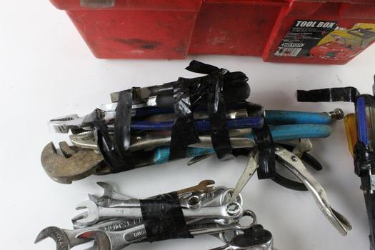 Lenox Tool Box, With Assorted Tools, 20+ Pieces | Property Room