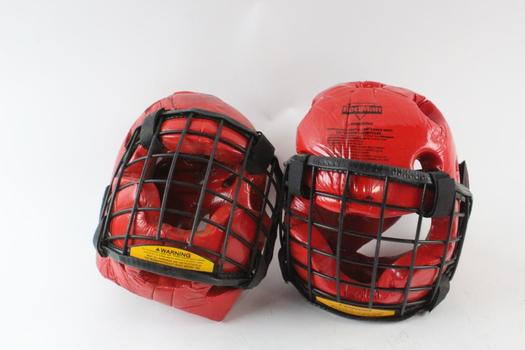 Macho Redman Training Helmets, 2 Pieces, Large | Property Room