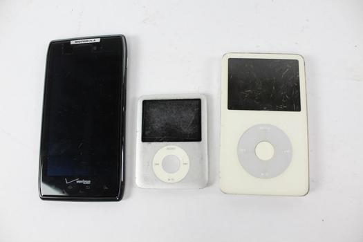 Motorola CE0168 Verizon Cell Phone & More, 3 Items | Property Room