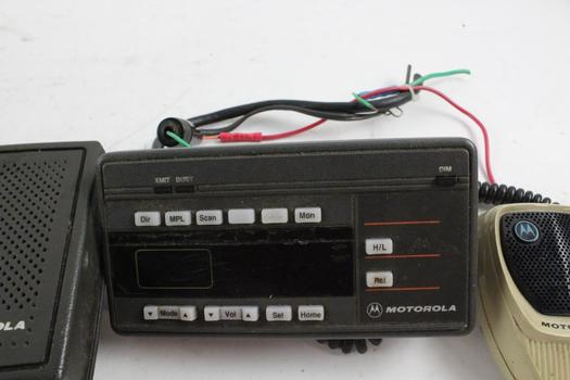 Motorola Siren Controller And More, 3 Pieces | Property Room