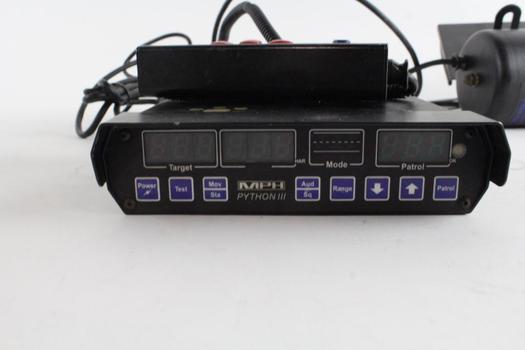 MPH Dash Mounted Police Radar | Property Room