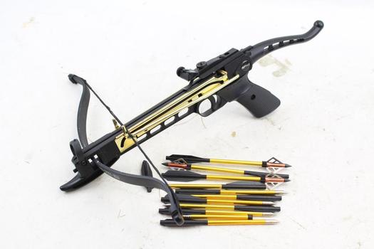 MTech Mini Crossbow With Bolts, 9 Pieces | Property Room