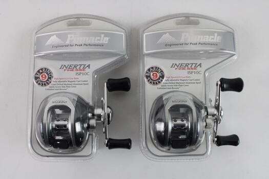Pinnacle Inertia Finesse Fishing Reels, 2 Pieces | Property Room