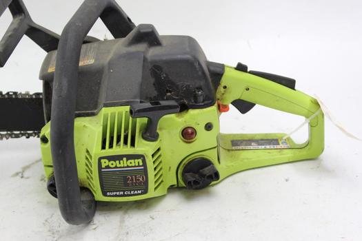 Poulan 2150 2.1 CL Chainsaw | Property Room