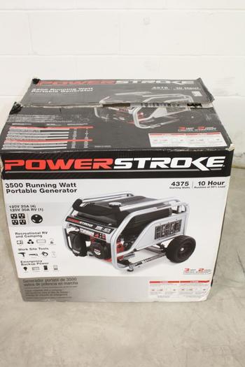 Power Stroke 3500 Watt Generator | Property Room