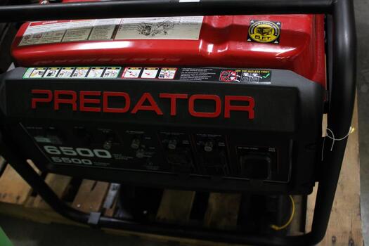 Predator 6500 Watt Max Starting Gas Powered Generator - EPA III ...