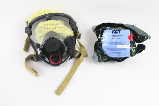 Scott Gas Mask And Purifying Cartridge | Property Room
