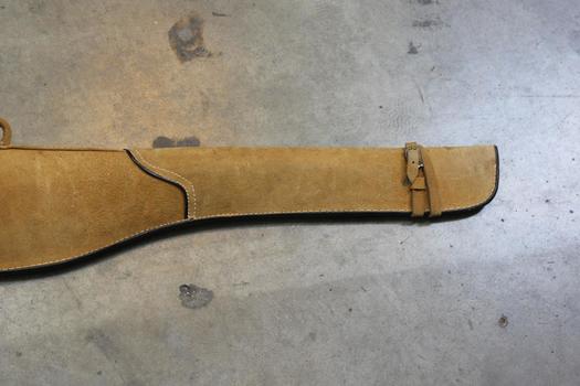 Soft Suede Leather Rifle Case | Property Room