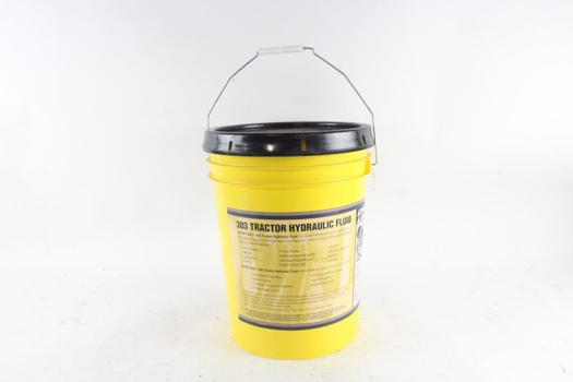 Super Trac 303 Tractor Hydraulic Fluid, 5 Gallon Bucket | Property Room