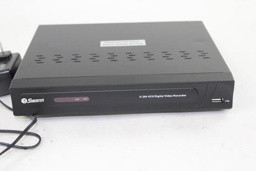 Swann Digital Video Recorder, H.264, 4 Channel And Comes With Its Power ...