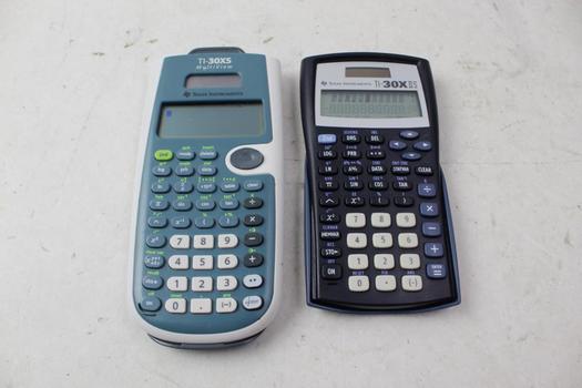 Texas Instruments TI-30XS TI-30XIIS Scientific Calculator: 2 Items ...